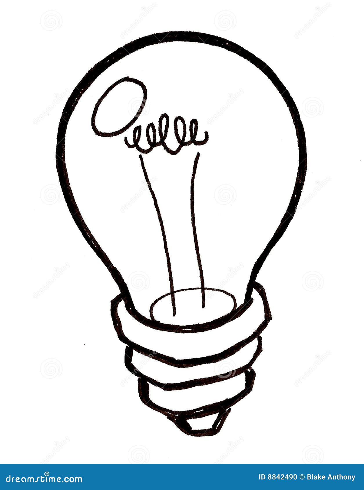 Bright Idea Light Bulb Vector Stock Vector - Illustration of ...