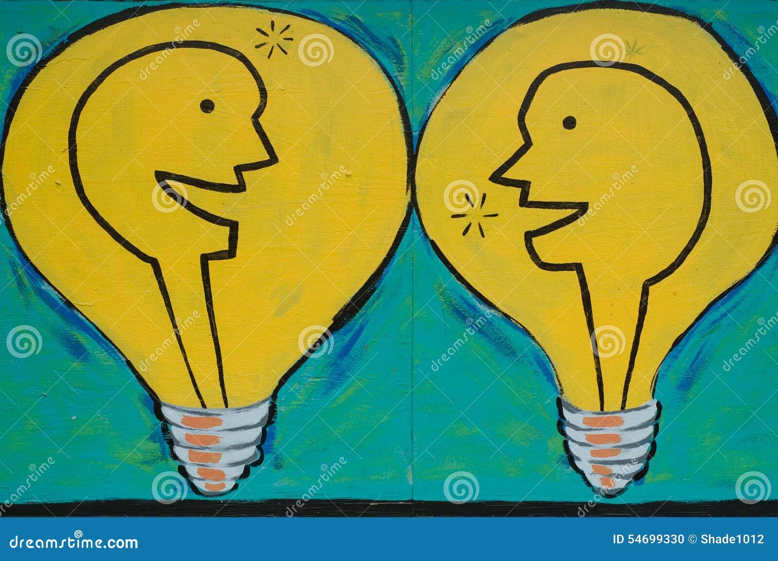 Bright idea editorial image. Image of notion, bright - 54699330