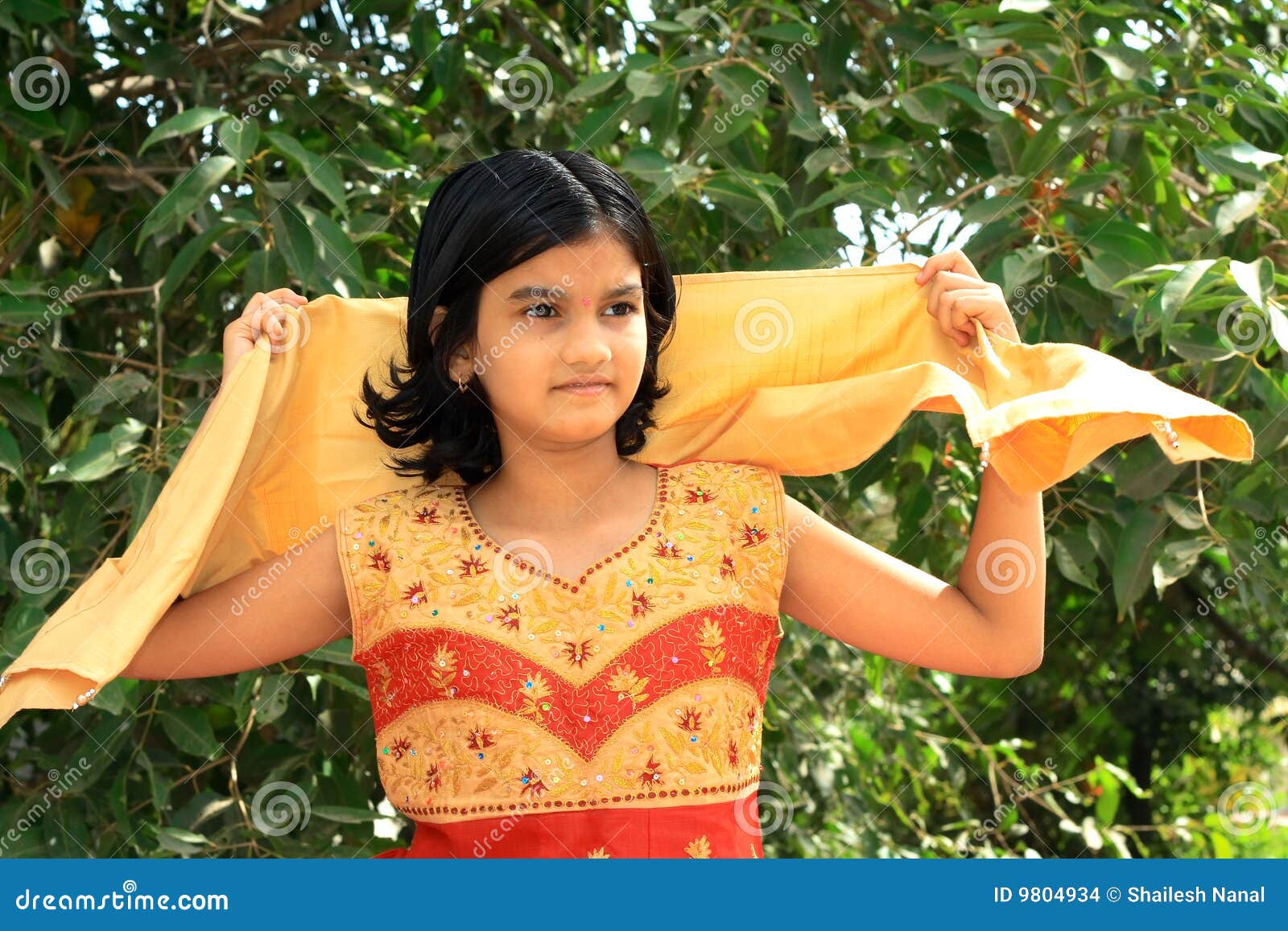 Bright Indian girl stock photo. Image of uniform, happiness - 9804934