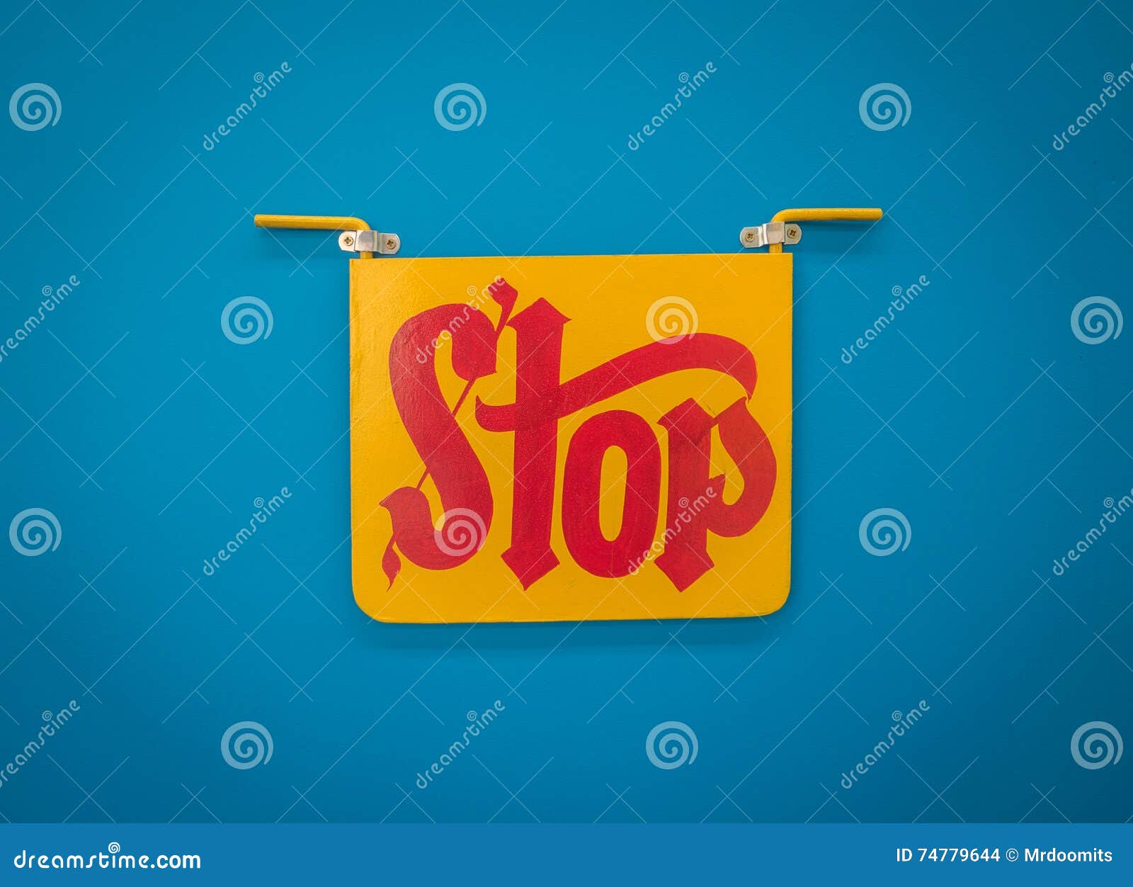 Bright Indian Stop Sign stock photo. Image of font, design - 74779644