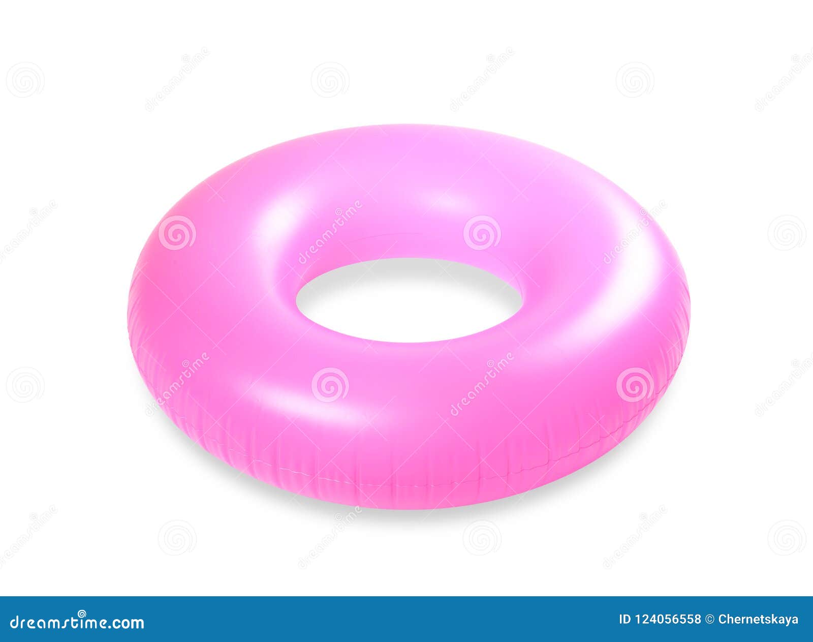 Bright Inflatable Ring on White Background Stock Photo - Image of ring ...