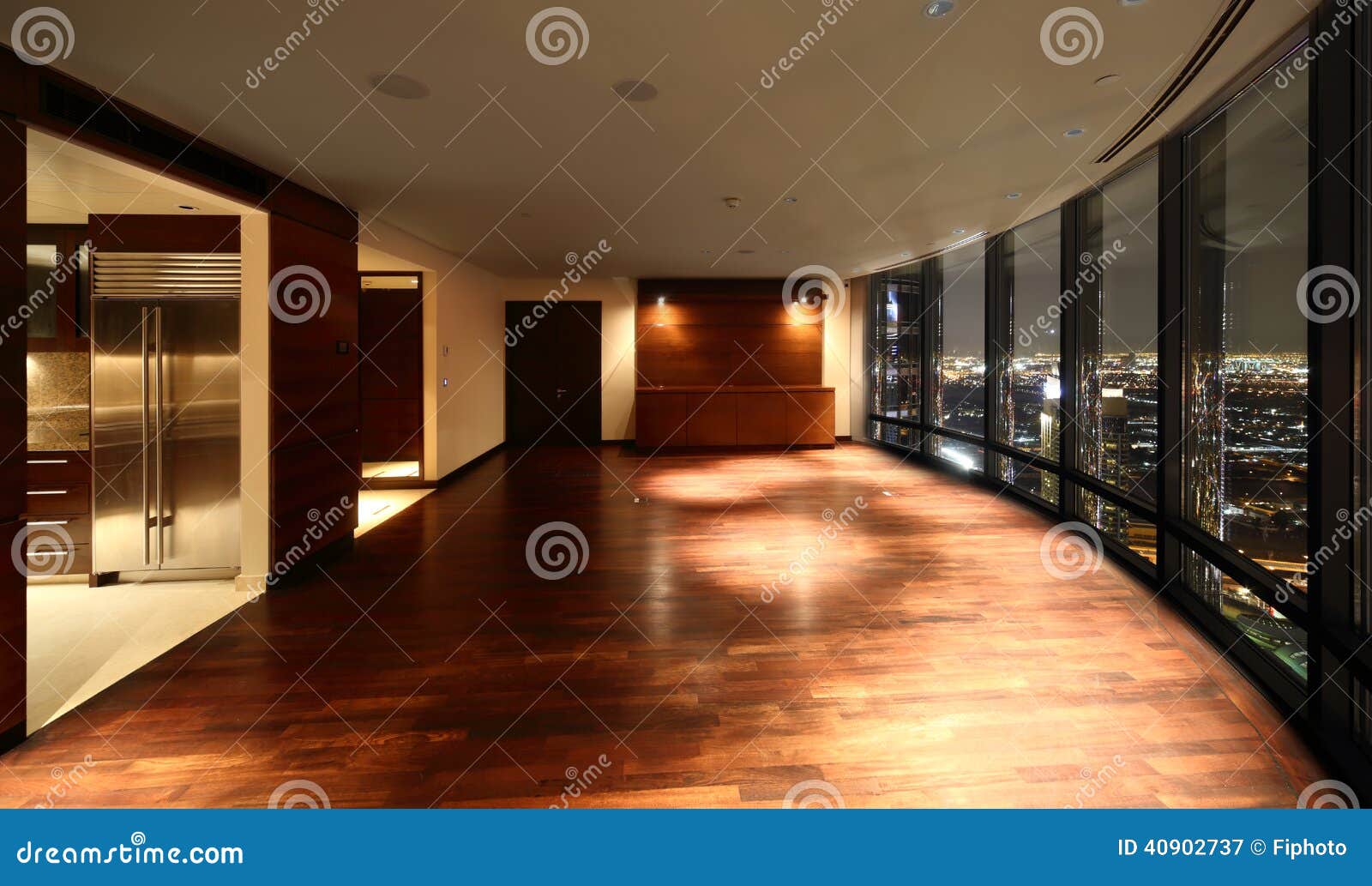 Bright Interior of Living Room Stock Image - Image of cabinet ...