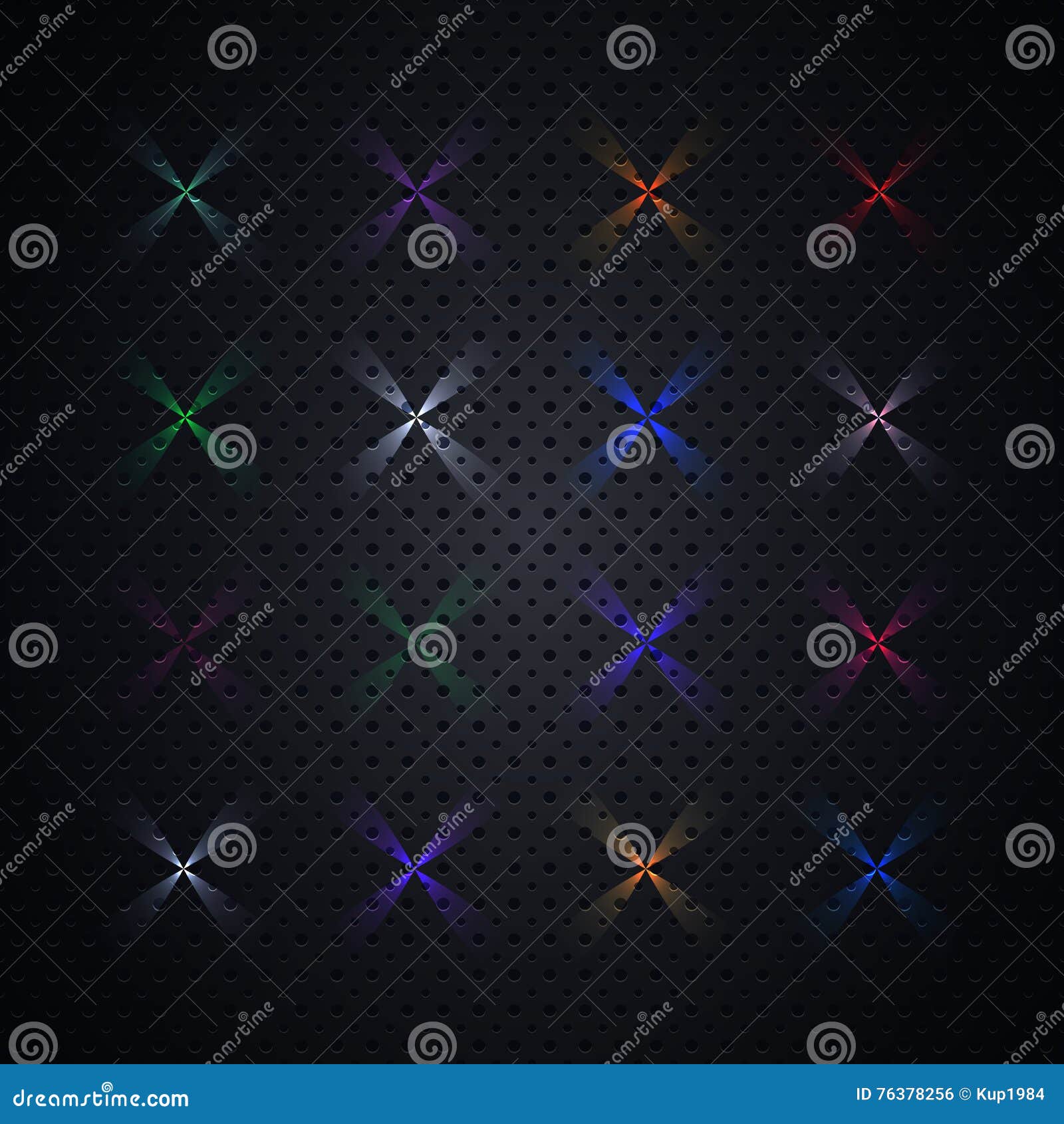 Bright Light Effects, Vector Illustration. Stock Vector - Illustration ...