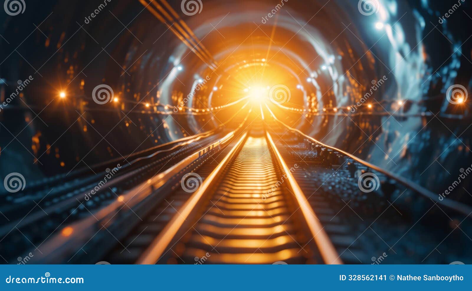 Train And Tunnel (vector) | CartoonDealer.com #6012736