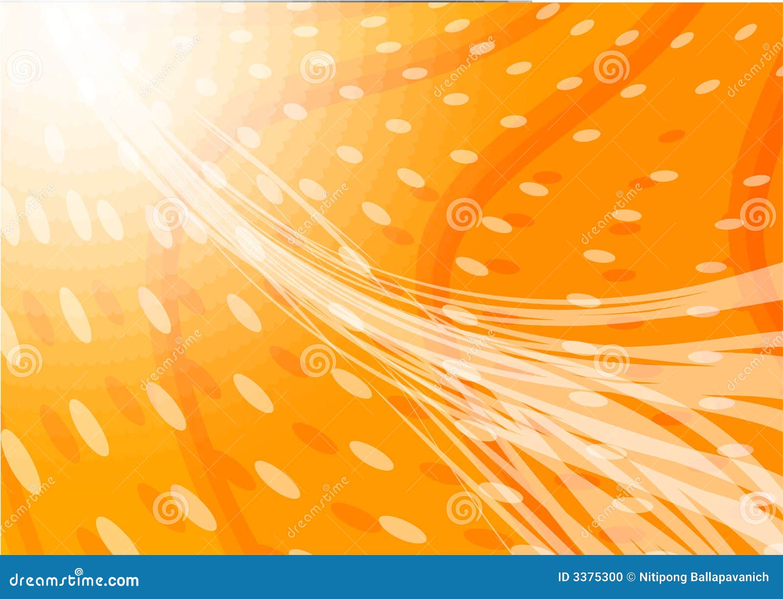 Bright Light Flowing Splash Ve Stock Vector - Illustration of ...