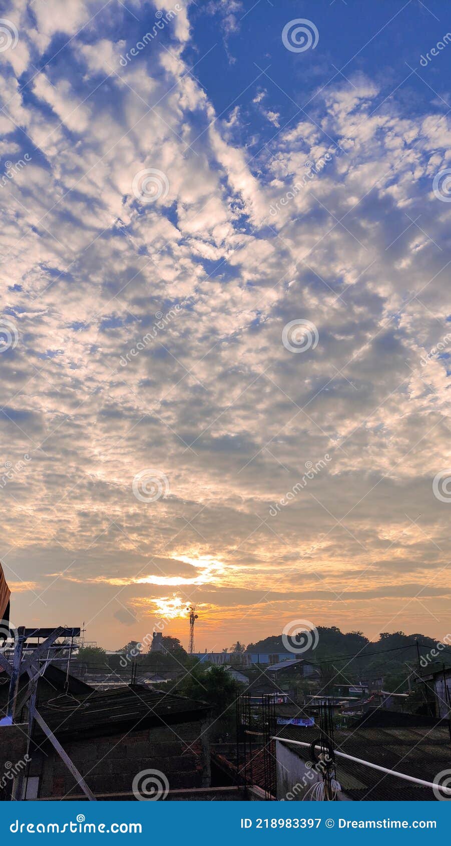 The Bright Light in the Middle of the Morning Stock Image - Image of ...