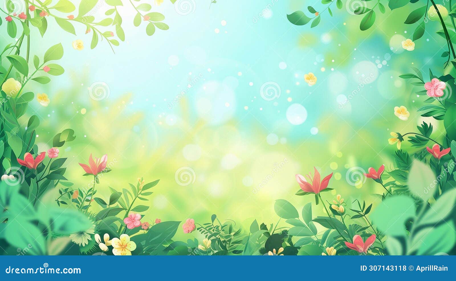 Professional Spring and Summer Background. for Presentations and ...