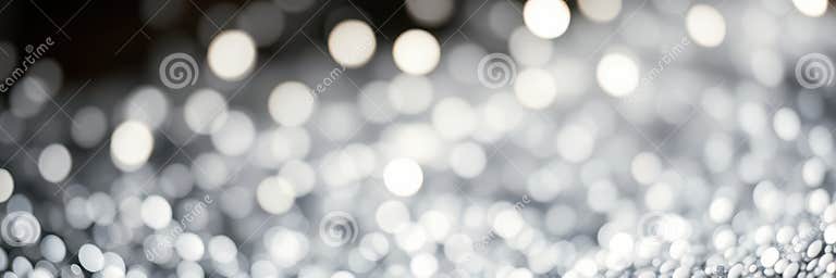Bright Light Reflections Create a Magical Bokeh Effect in a Soft ...