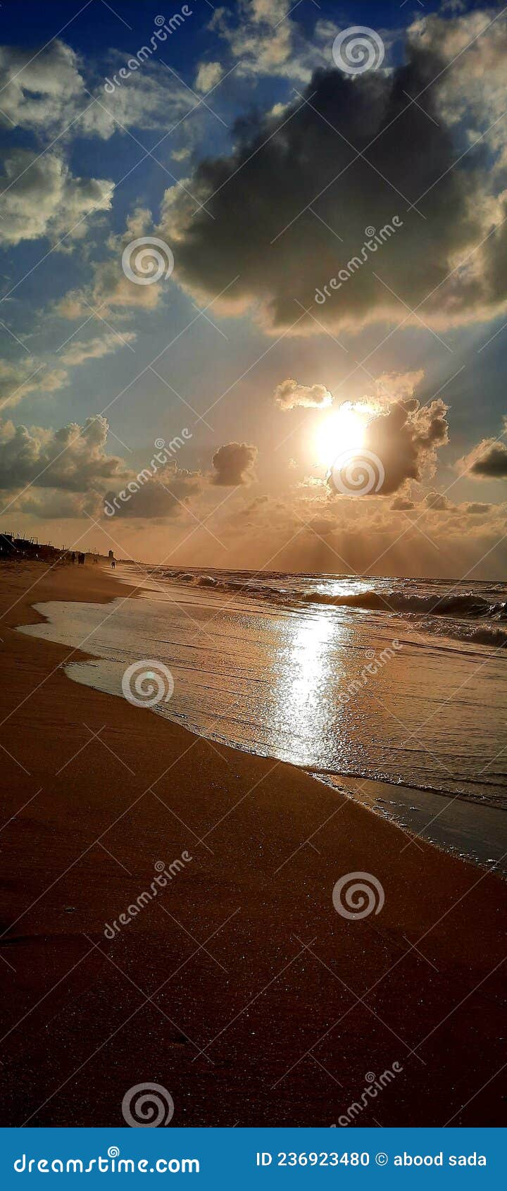 The Bright Light of the Sun& X27;s Rays and Its Reflection on the ...