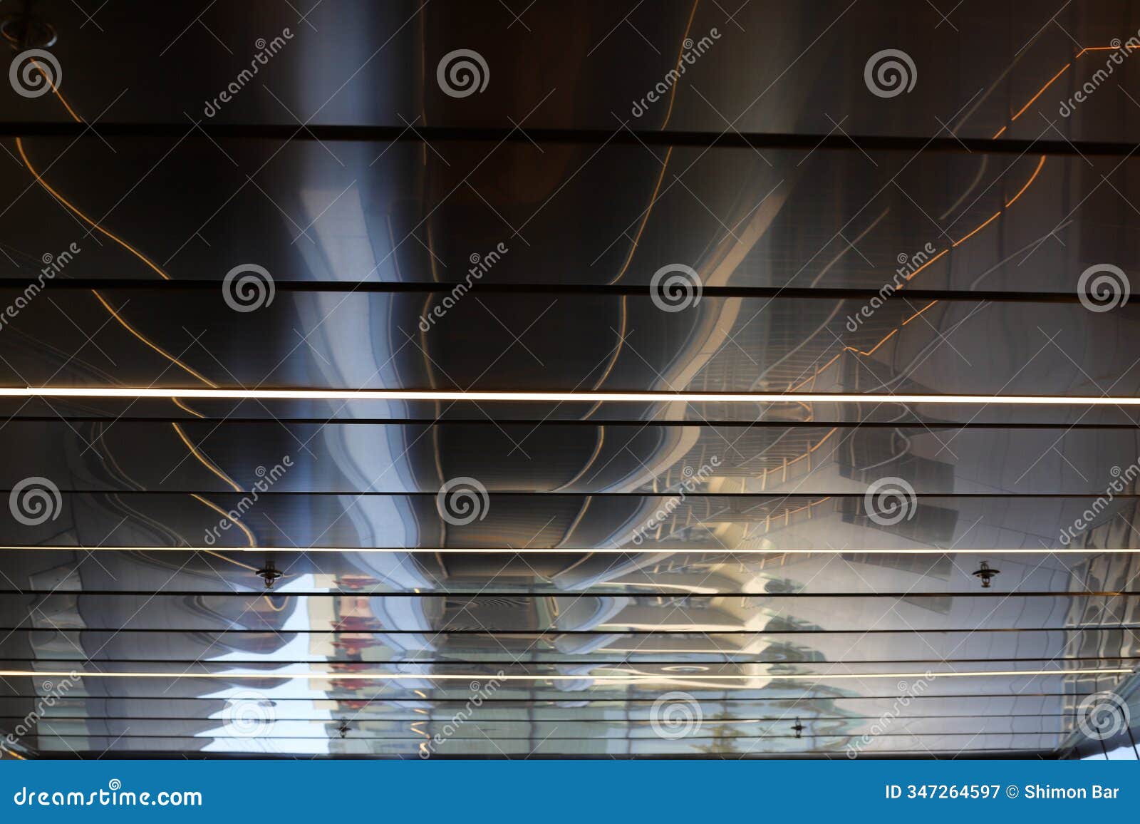 Bright Lighting of Buildings and Structures Close-up Stock Illustration ...