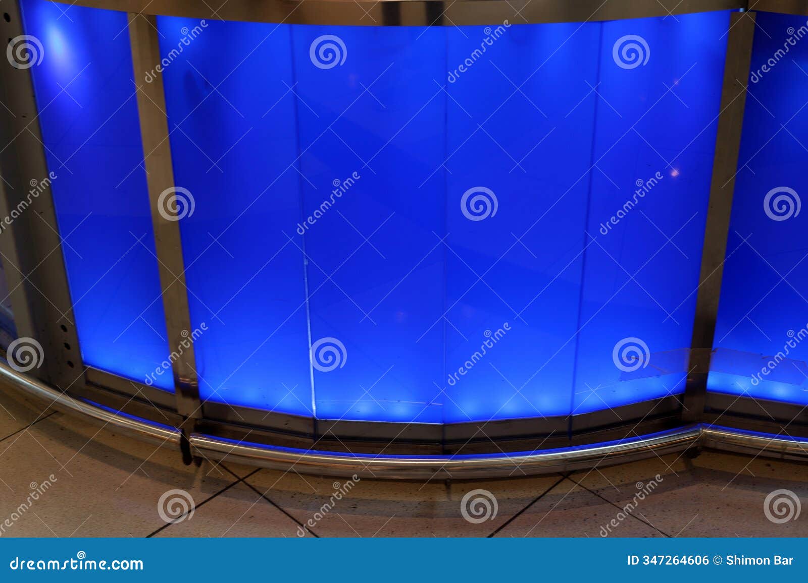 Bright Lighting of Buildings and Structures Close-up Stock Illustration ...