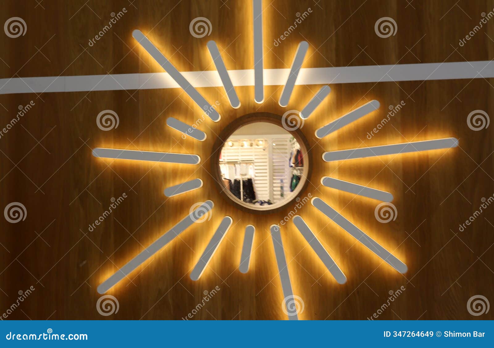Bright Lighting of Buildings and Structures Close-up Stock Illustration ...