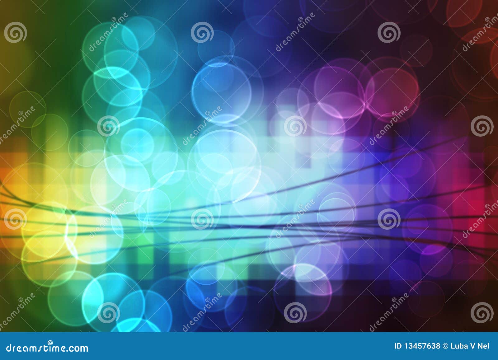 Bright lights background stock illustration. Illustration of energy ...