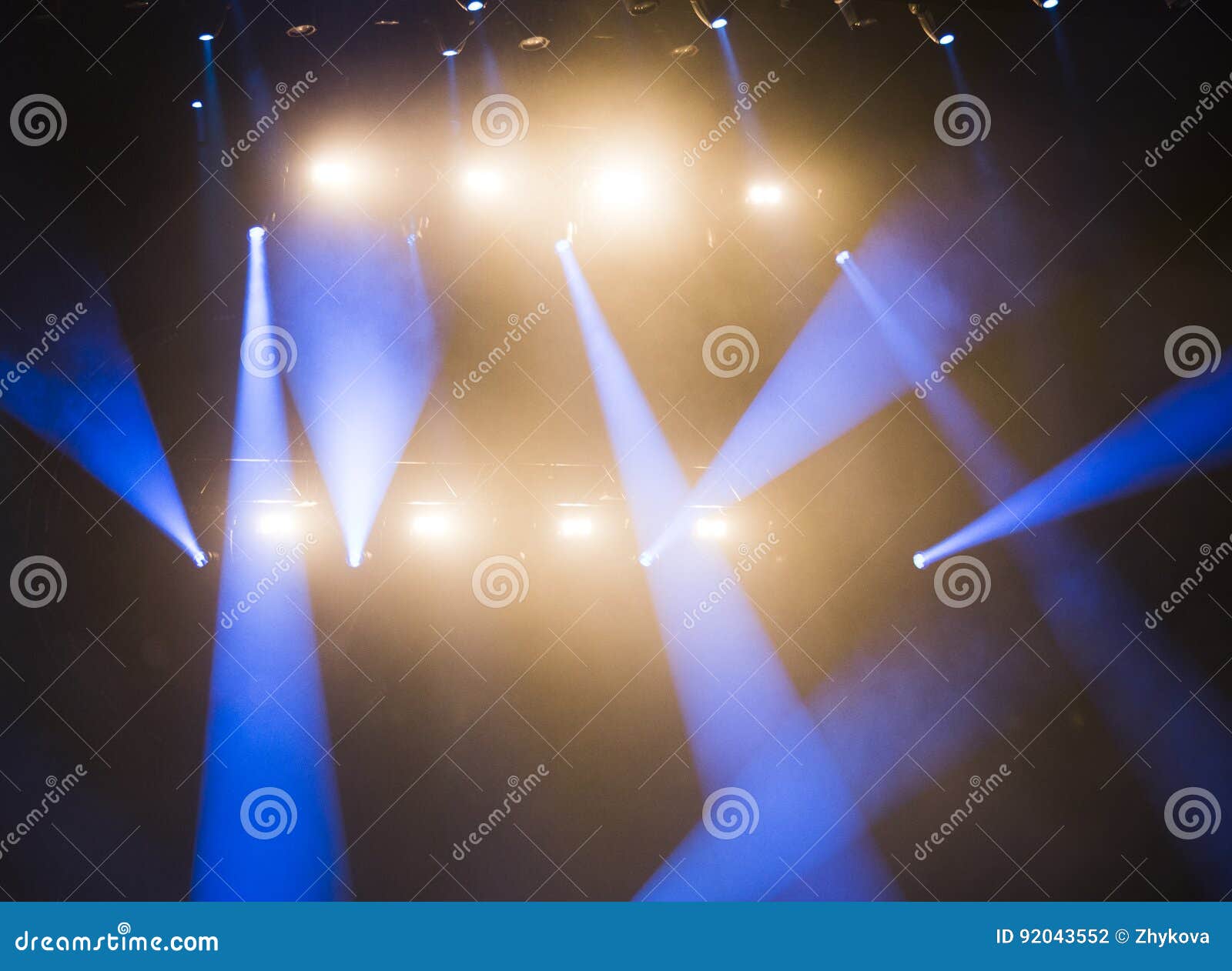 Bright Lights at a Musical Concert Stock Photo - Image of event ...