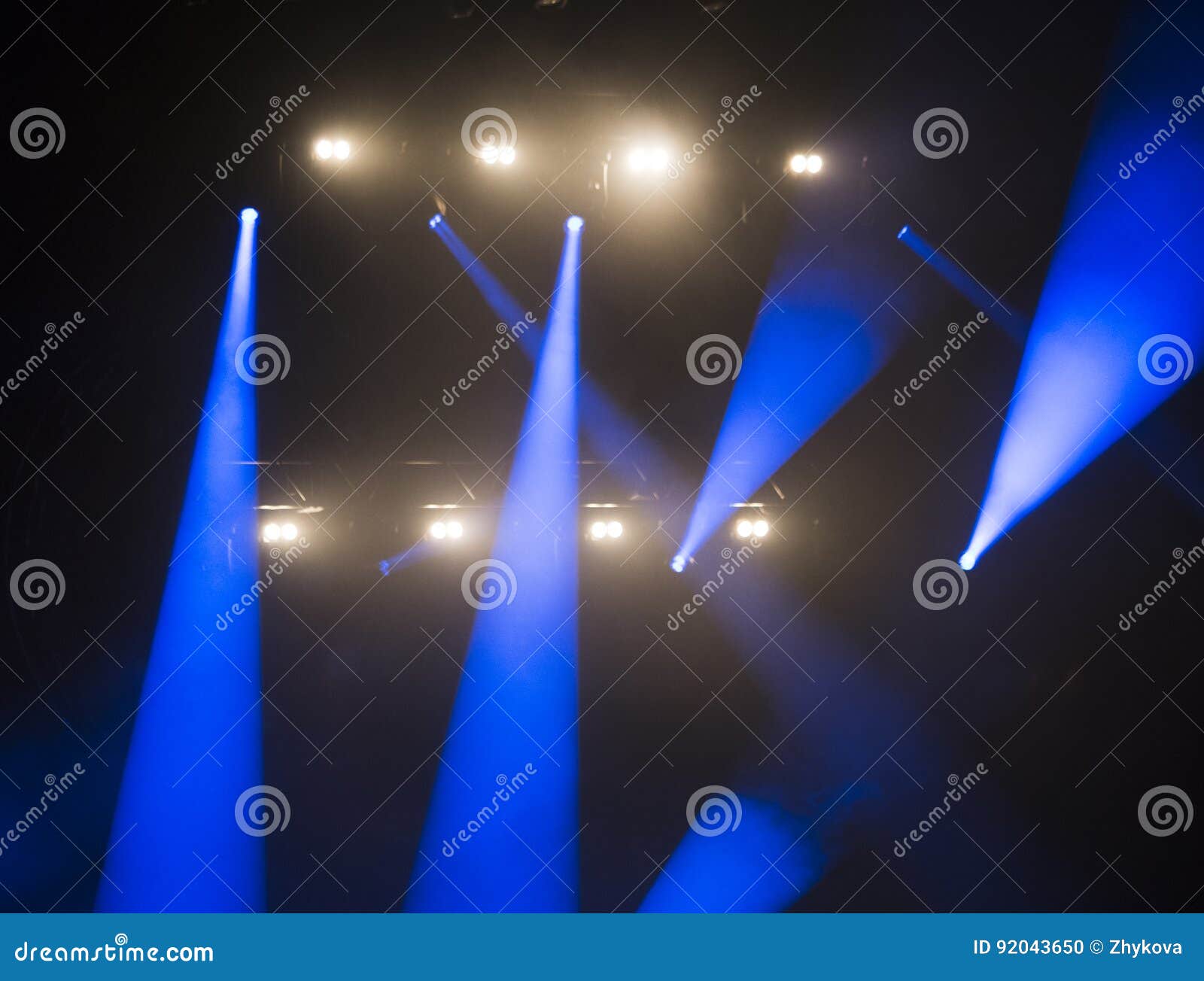Bright Lights at a Musical Concert Stock Photo - Image of club, music ...