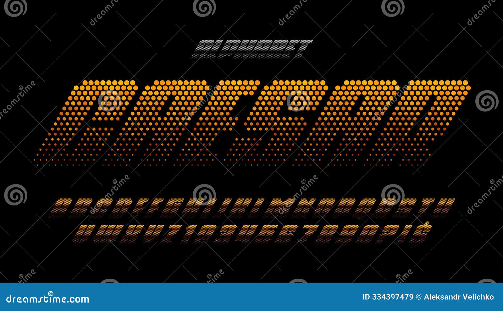 3d Pixel Alphabet Font. Digital Letters, Numbers And Symbols. Vector ...