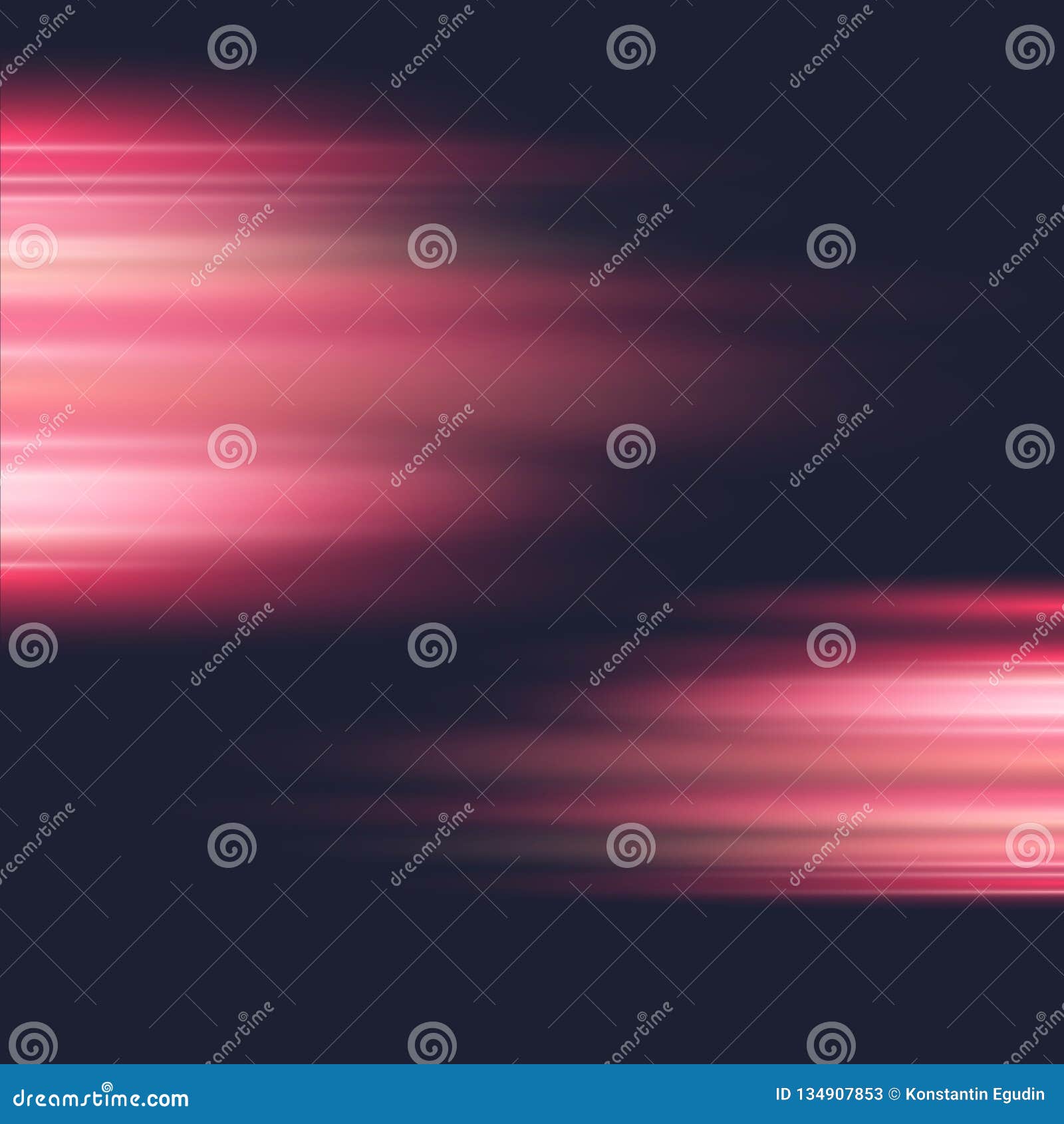Bright Lights Red Speed Stripes Stock Vector - Illustration of line ...