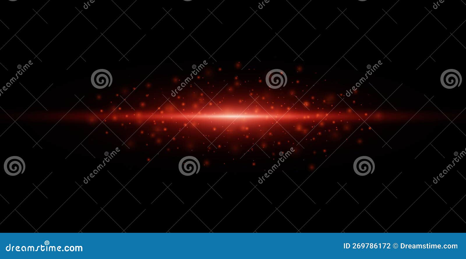 Bright Line of Light, Beam. Magic Glow, Particles of Light, Bokeh Stock ...