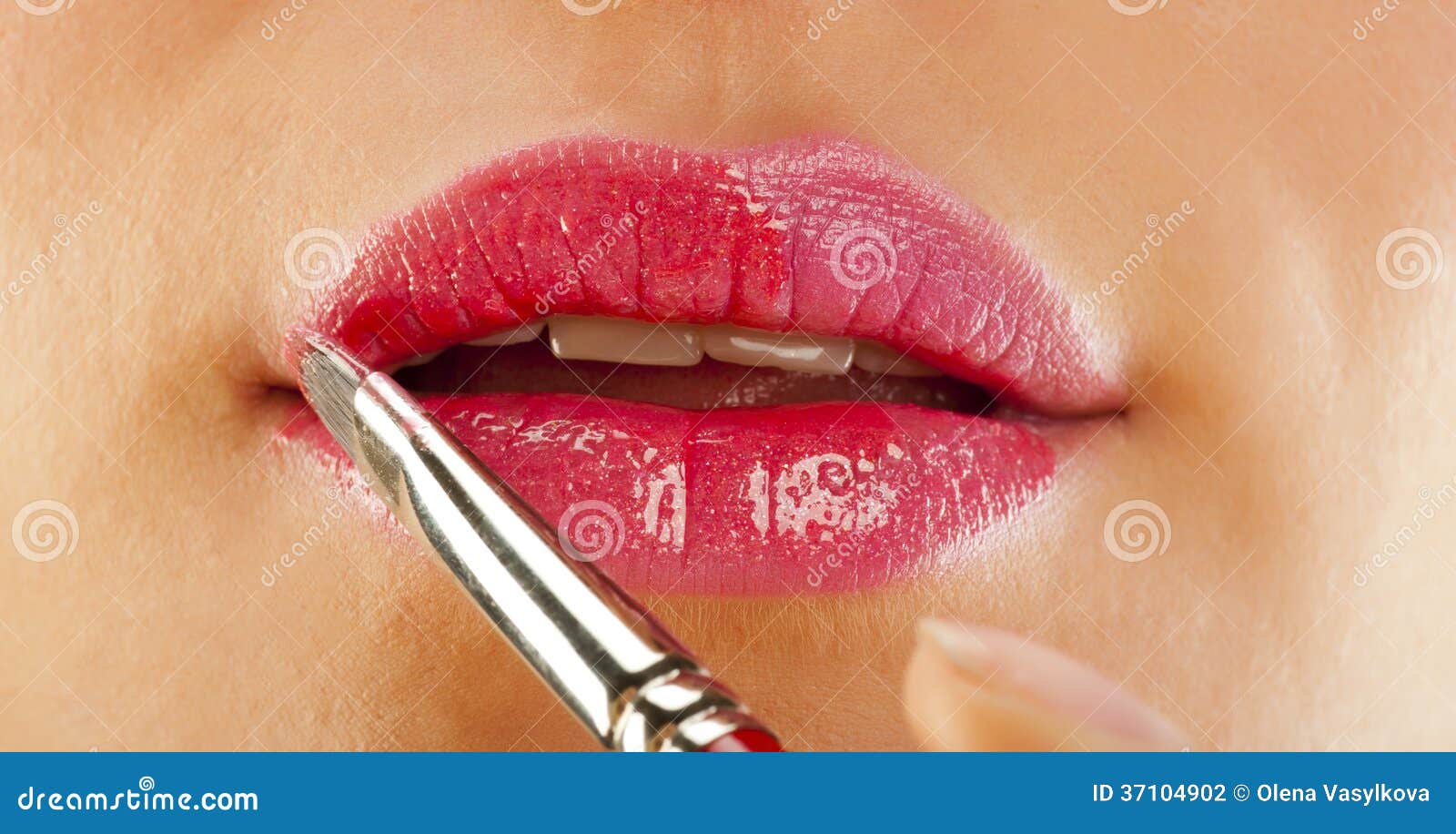 Bright lips stock photo. Image of sensuality, desire - 37104902