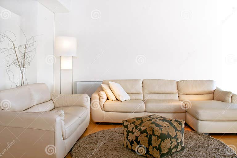 Bright living room stock photo. Image of architecture - 6686946