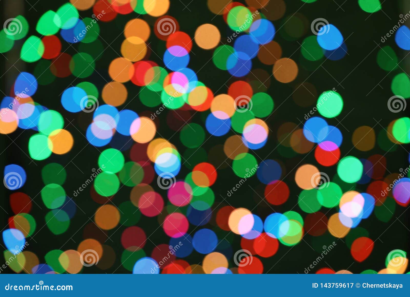 Bright Magic Bokeh Effect As Background Stock Photo | CartoonDealer.com ...