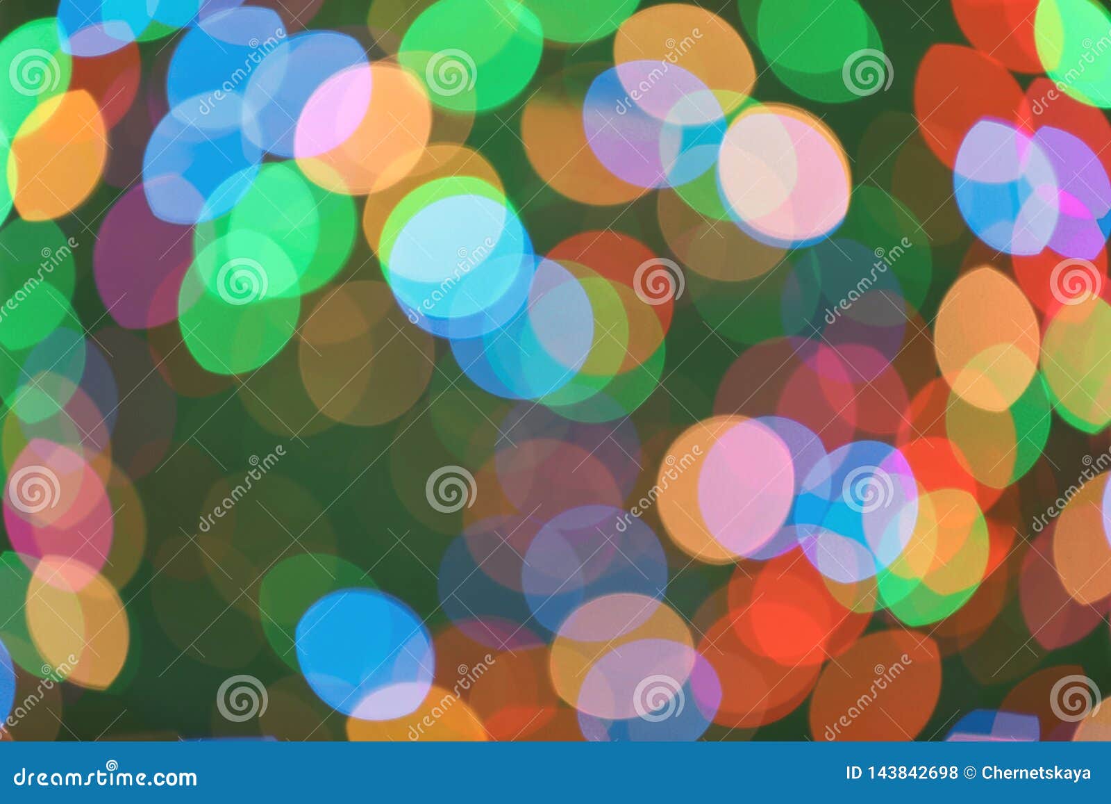 Bright Magic Bokeh Effect As Background Stock Photo | CartoonDealer.com ...