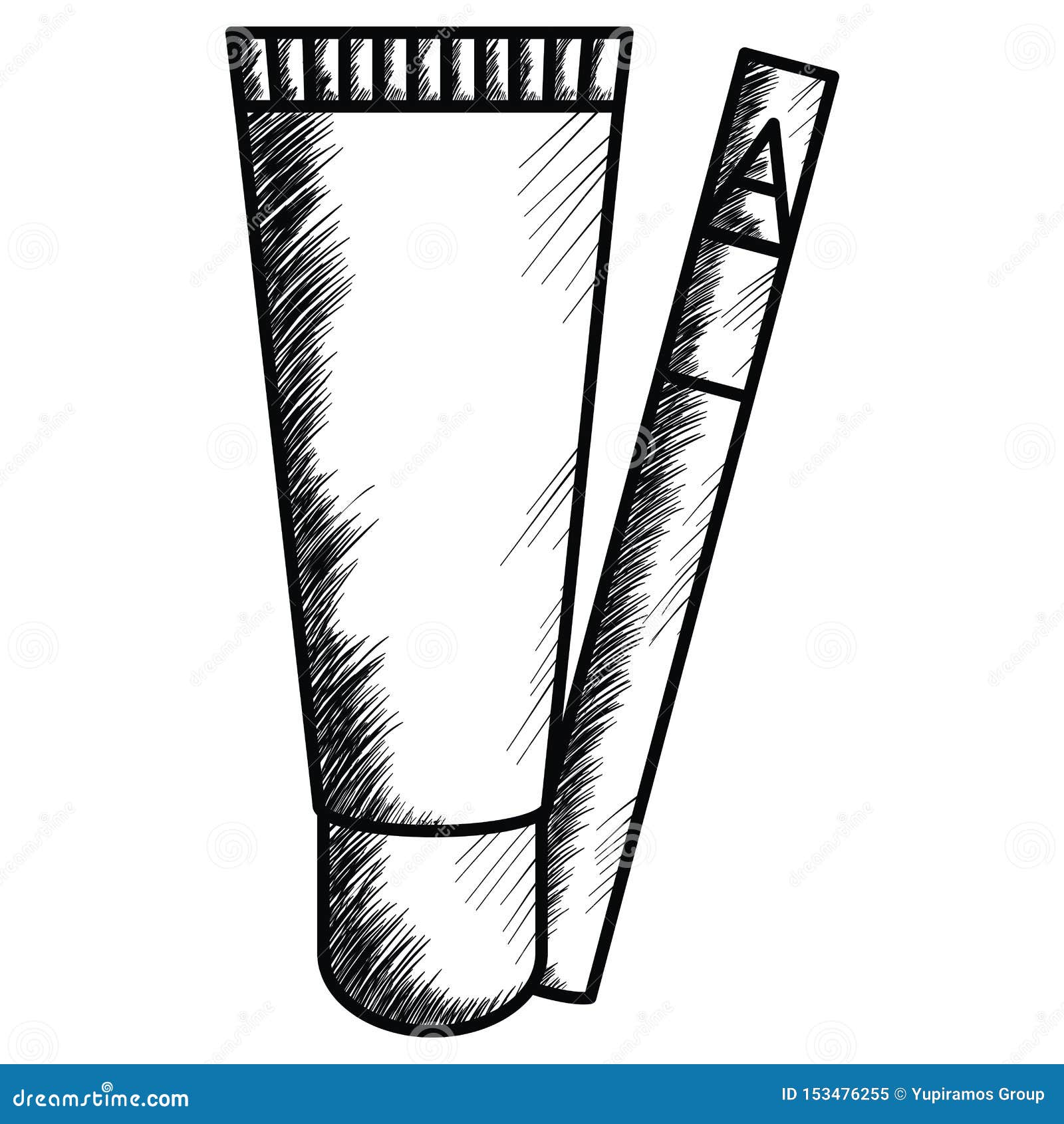 Bright Make Up Drawing Icon Stock Vector - Illustration of concept ...