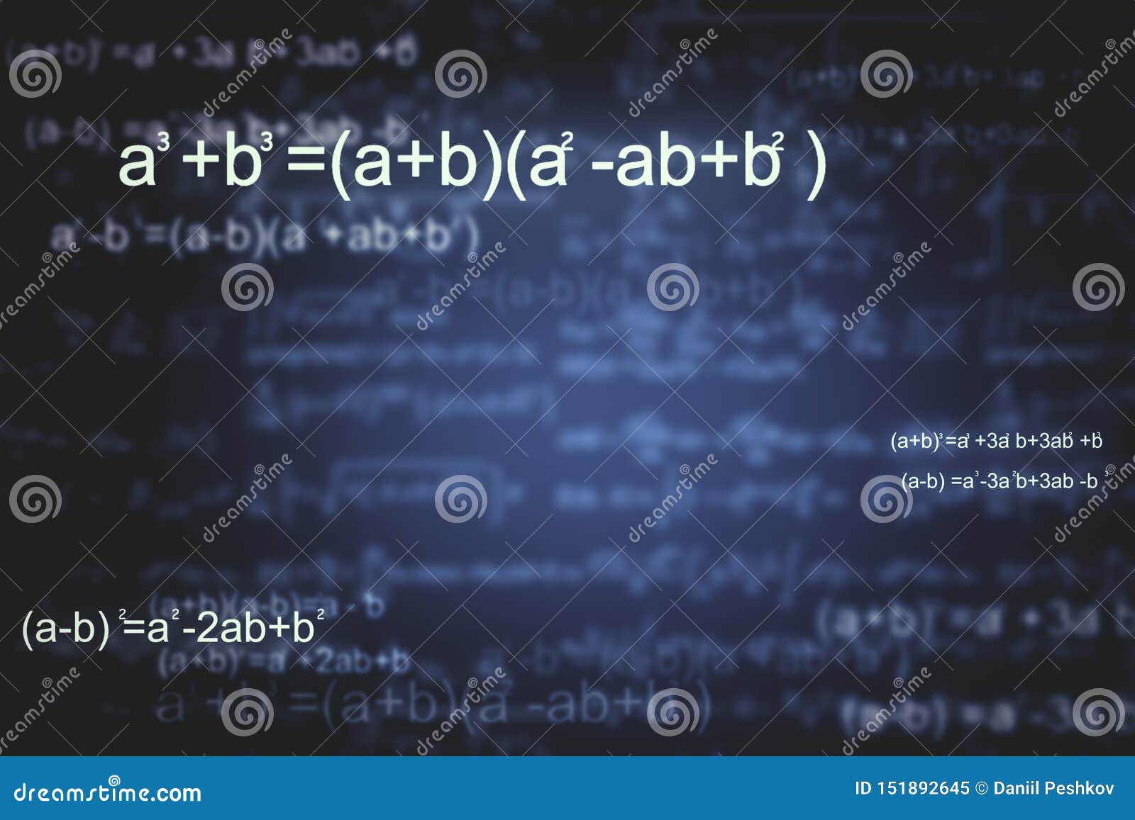 Bright math walpaper stock illustration. Illustration of blurry - 151892645