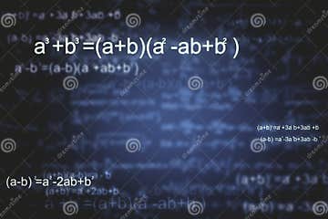 Bright math walpaper stock illustration. Illustration of blurry - 151892645