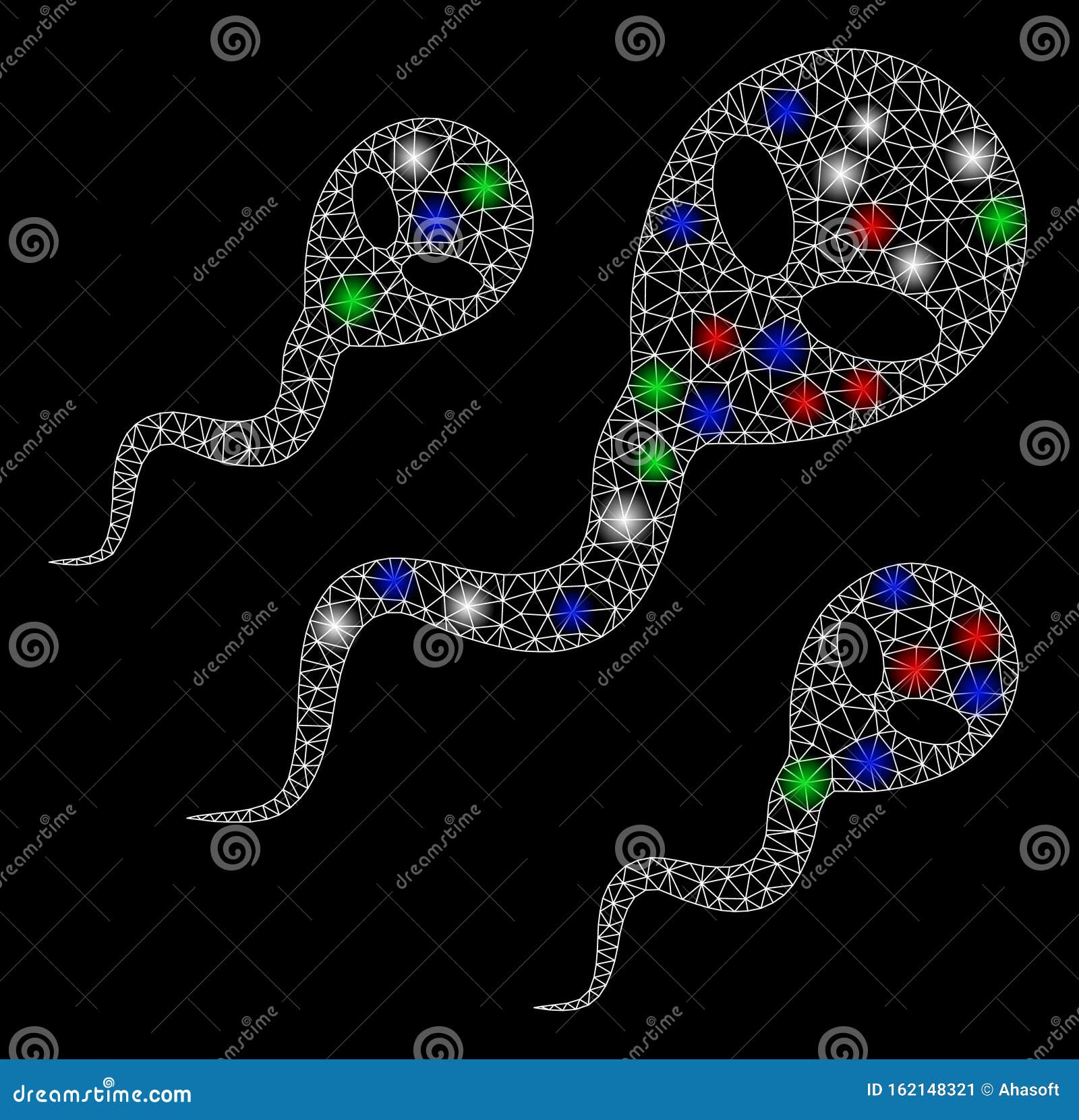 Bright Mesh Carcass Alien Sperm with Light Spots Stock Illustration ... Bright Mesh Carcass Alien Sperm with Light Spots Stock Illustration ...