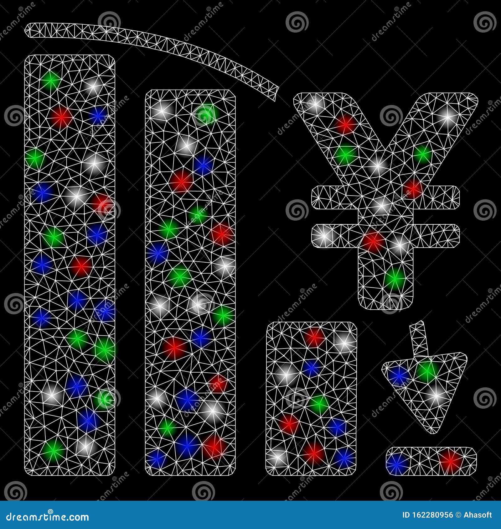 Bright Mesh Carcass Yen Epic Fail Chart Mit Flash Spots Vektor ... Bright Mesh Carcass Yen Epic Fail Chart Mit Flash Spots Vektor ...