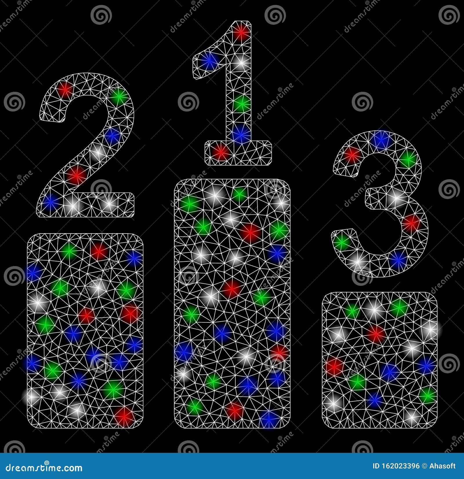 Competition Levels Business Diagram Illustration, | CartoonDealer.com ...