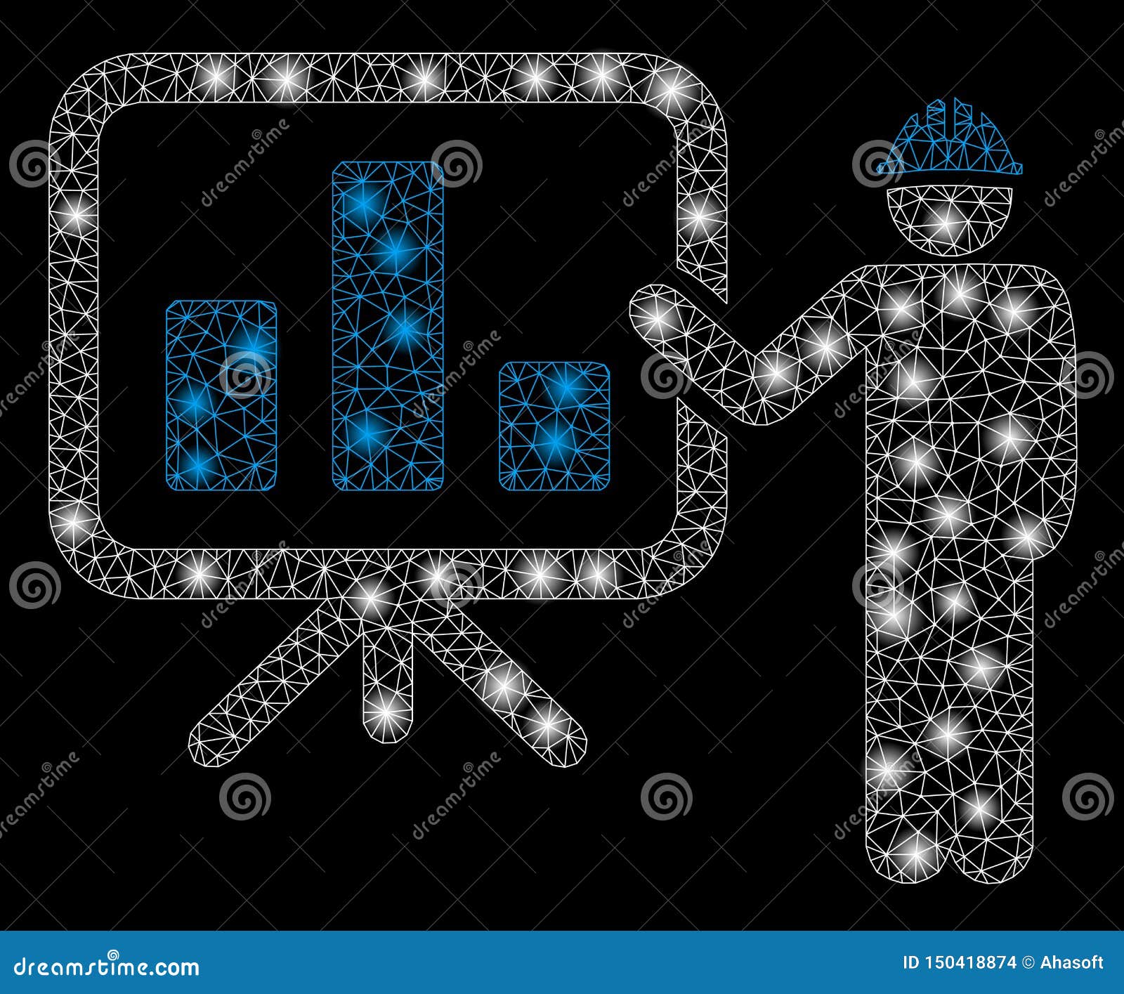 Bright Mesh 2D Engineer Pointing Chart Board with Flare Spots Stock ... Bright Mesh 2D Engineer Pointing Chart Board with Flare Spots Stock ...