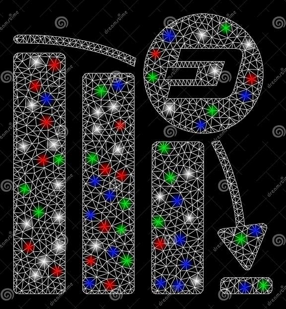 Bright Mesh Network Dashcoin Epic Fall Chart with Flare Spots Stock ... Bright Mesh Network Dashcoin Epic Fall Chart with Flare Spots Stock ...