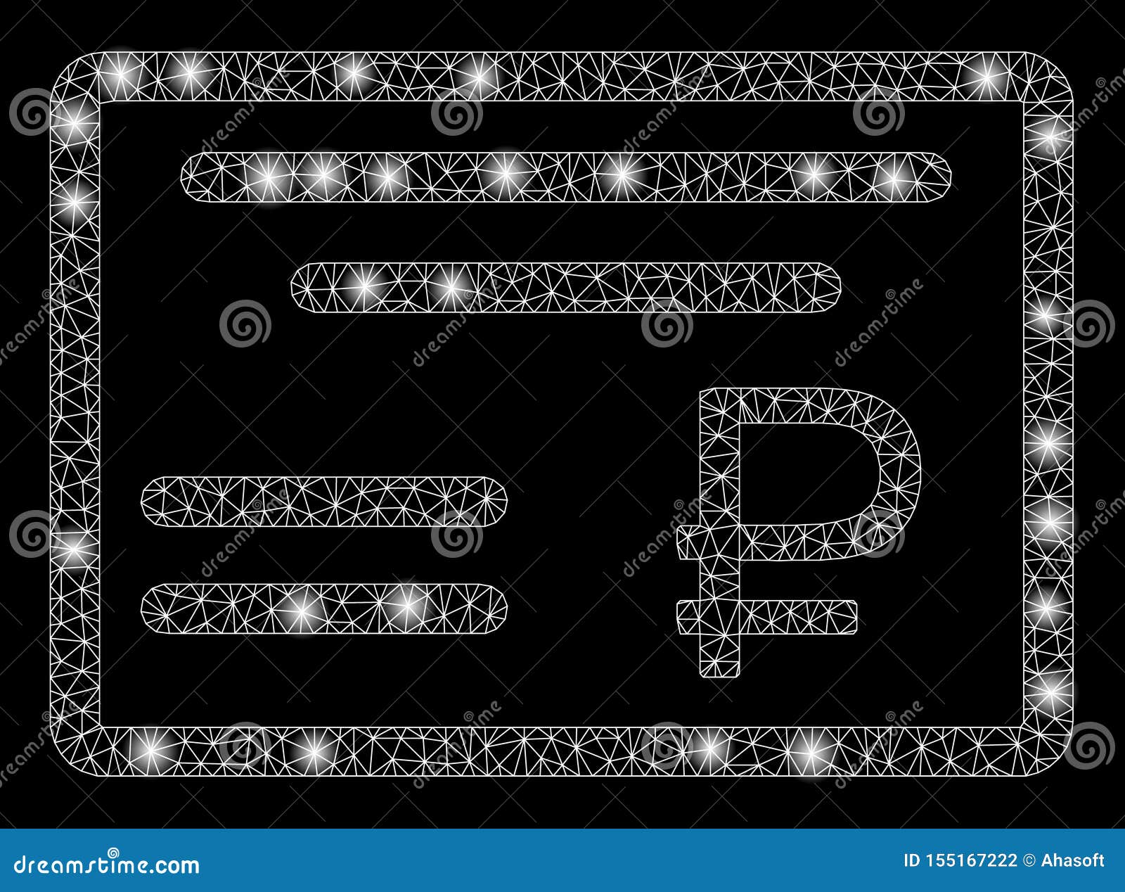 Bright Mesh Network Rouble Cheque with Flash Spots Stock Vector ... Bright Mesh Network Rouble Cheque with Flash Spots Stock Vector ...