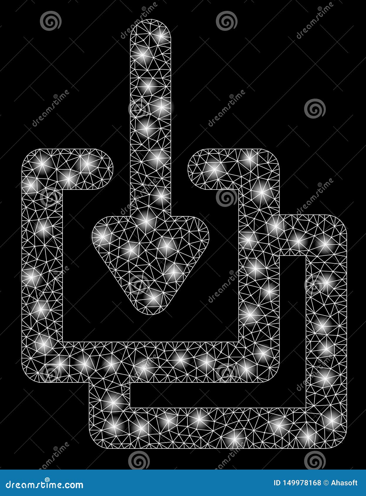 Bright Mesh Wire Frame Downloads with Flash Spots Stock Vector ... Bright Mesh Wire Frame Downloads with Flash Spots Stock Vector ...