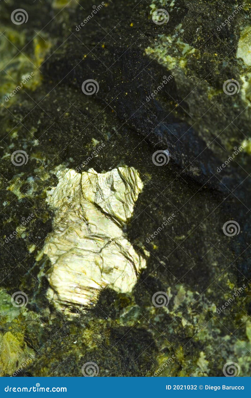 Bright Mineral in Volcanic Stone Stock Photo - Image of geologist ...