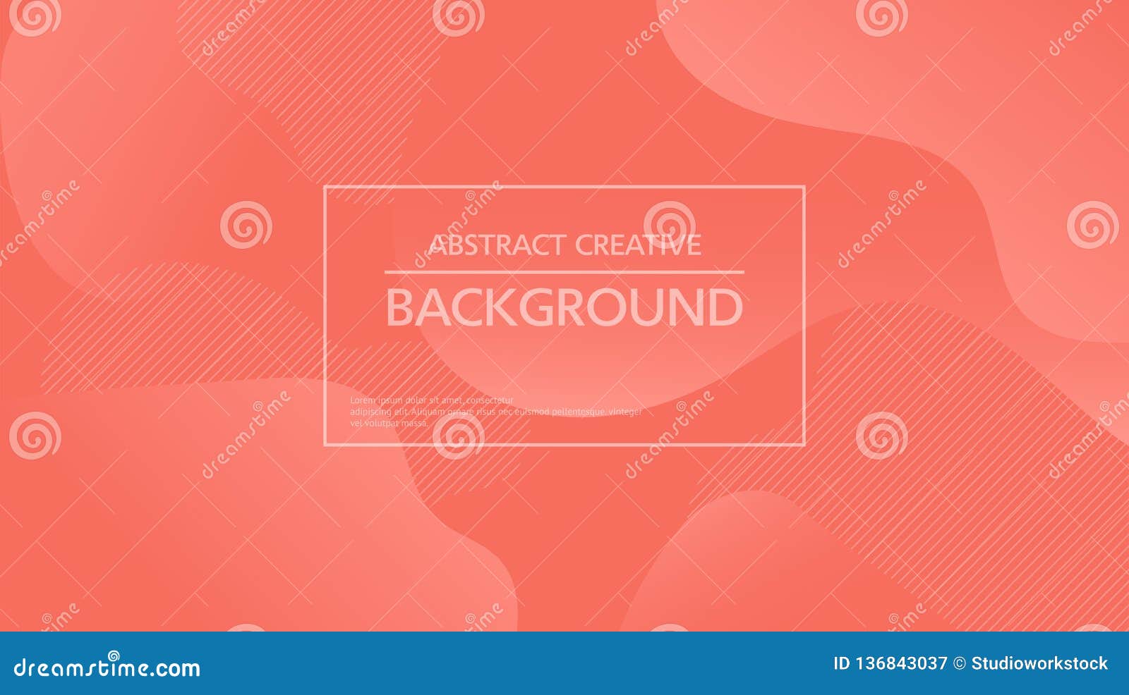 Simple Abstraction in Red Color Stock Illustration - Illustration of ...