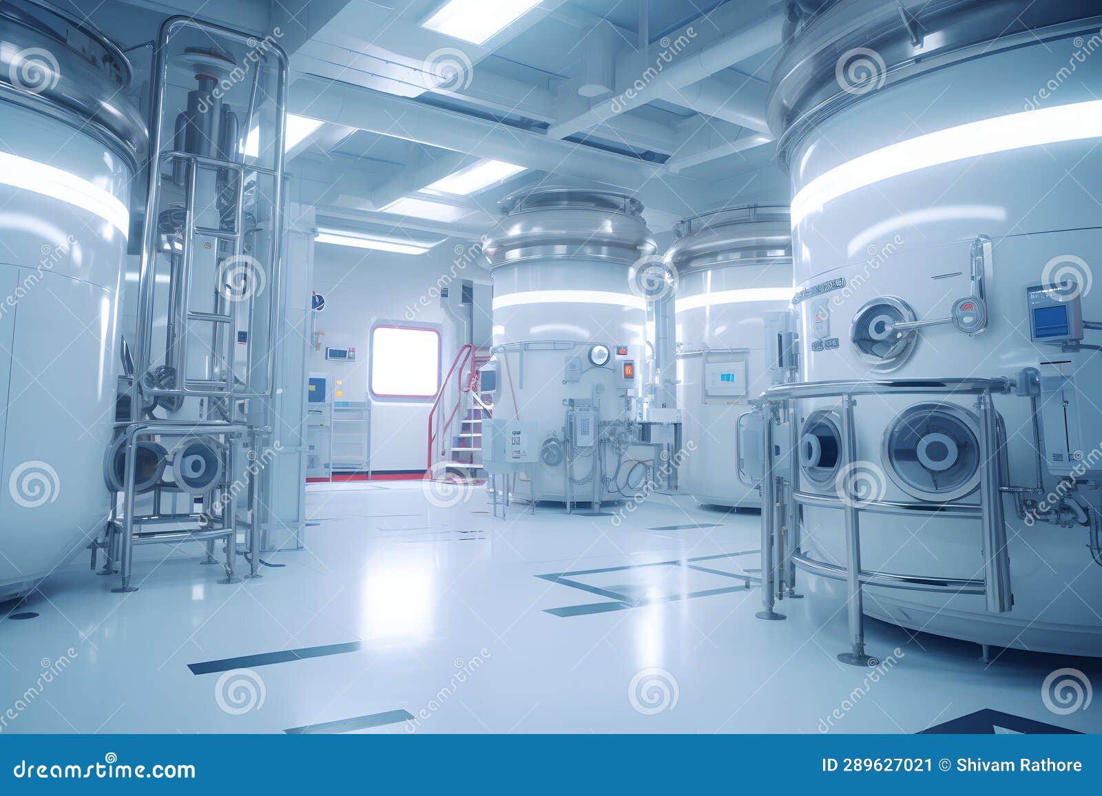 A Modern Laboratory with Various Machines and Equipment. AI Generated ...