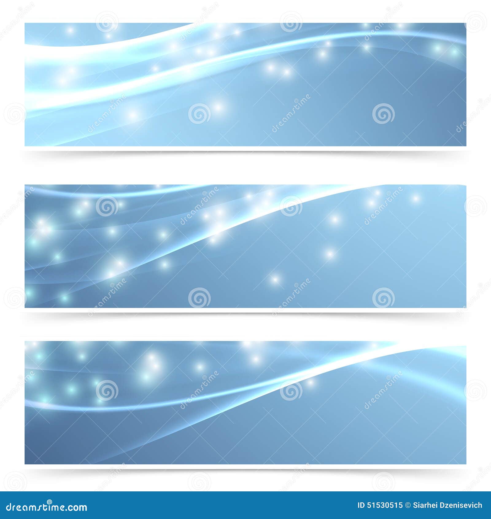 Bright Modern Swoosh Speed Sparkling Flare Line Header Stock Vector ...