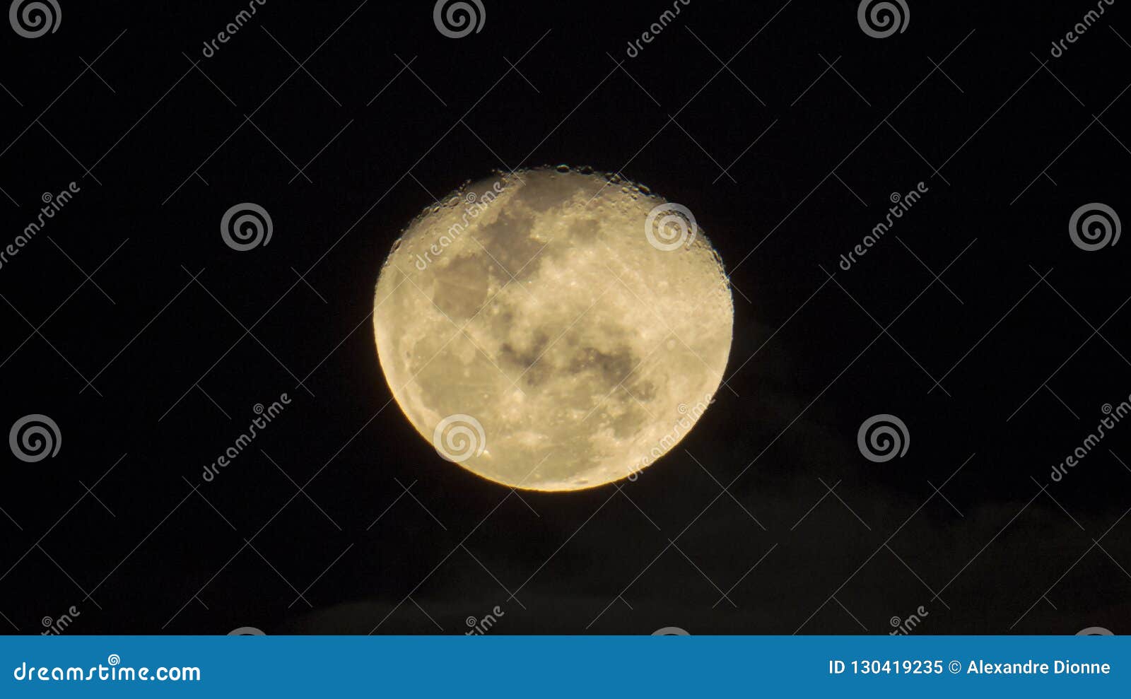 Bright Moon Phase with Many Craters Stock Image - Image of crater ...
