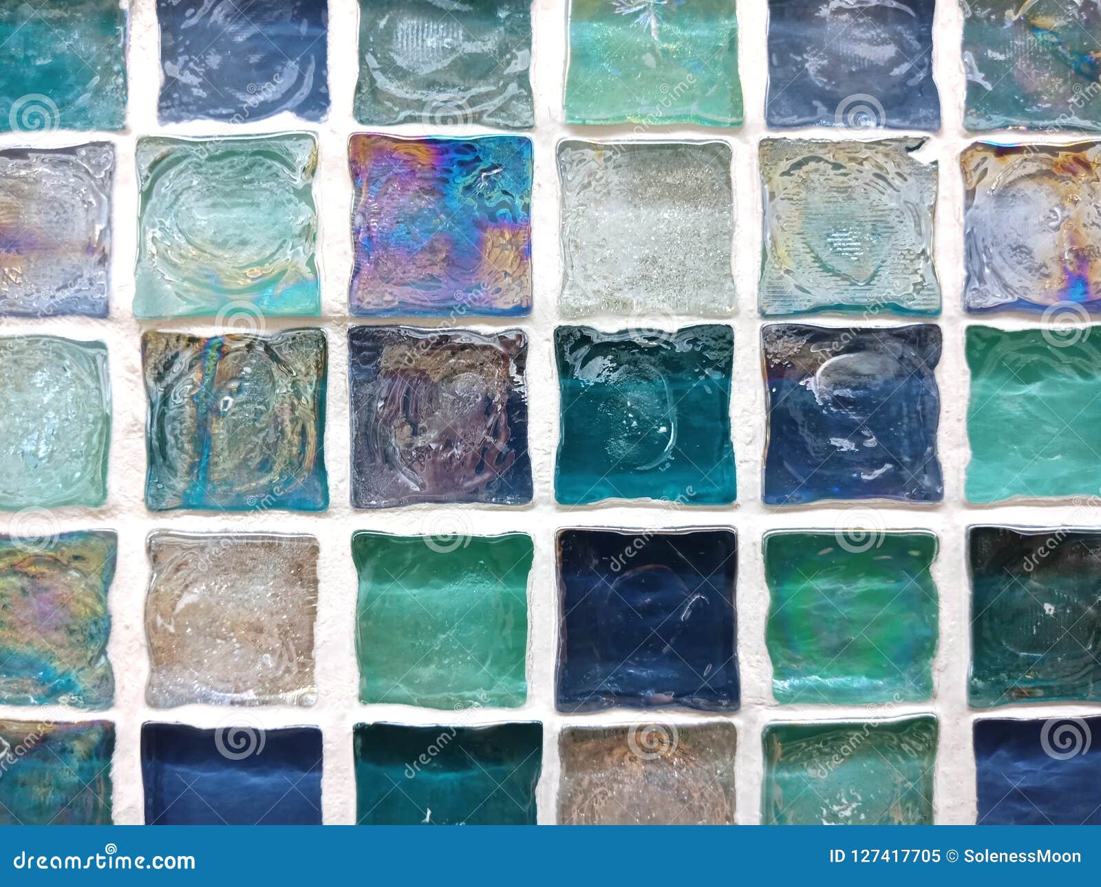 Bright Mosaic Texture of Wall Tiles. Stock Image - Image of backdrop ...