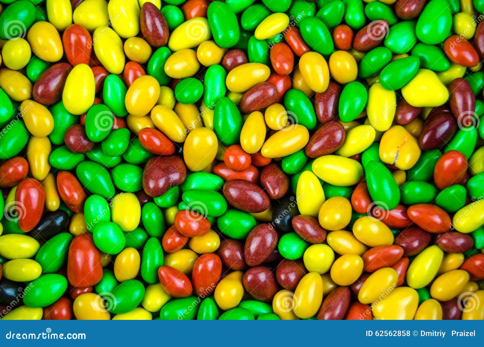 Bright multi-colored candy stock photo. Image of colorful - 62562858