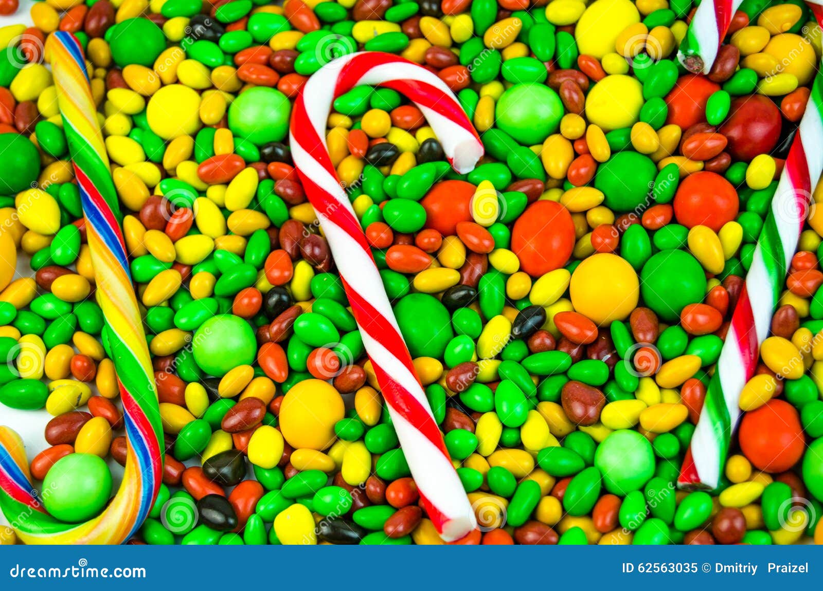 Bright multi-colored candy stock image. Image of delicious - 62563035