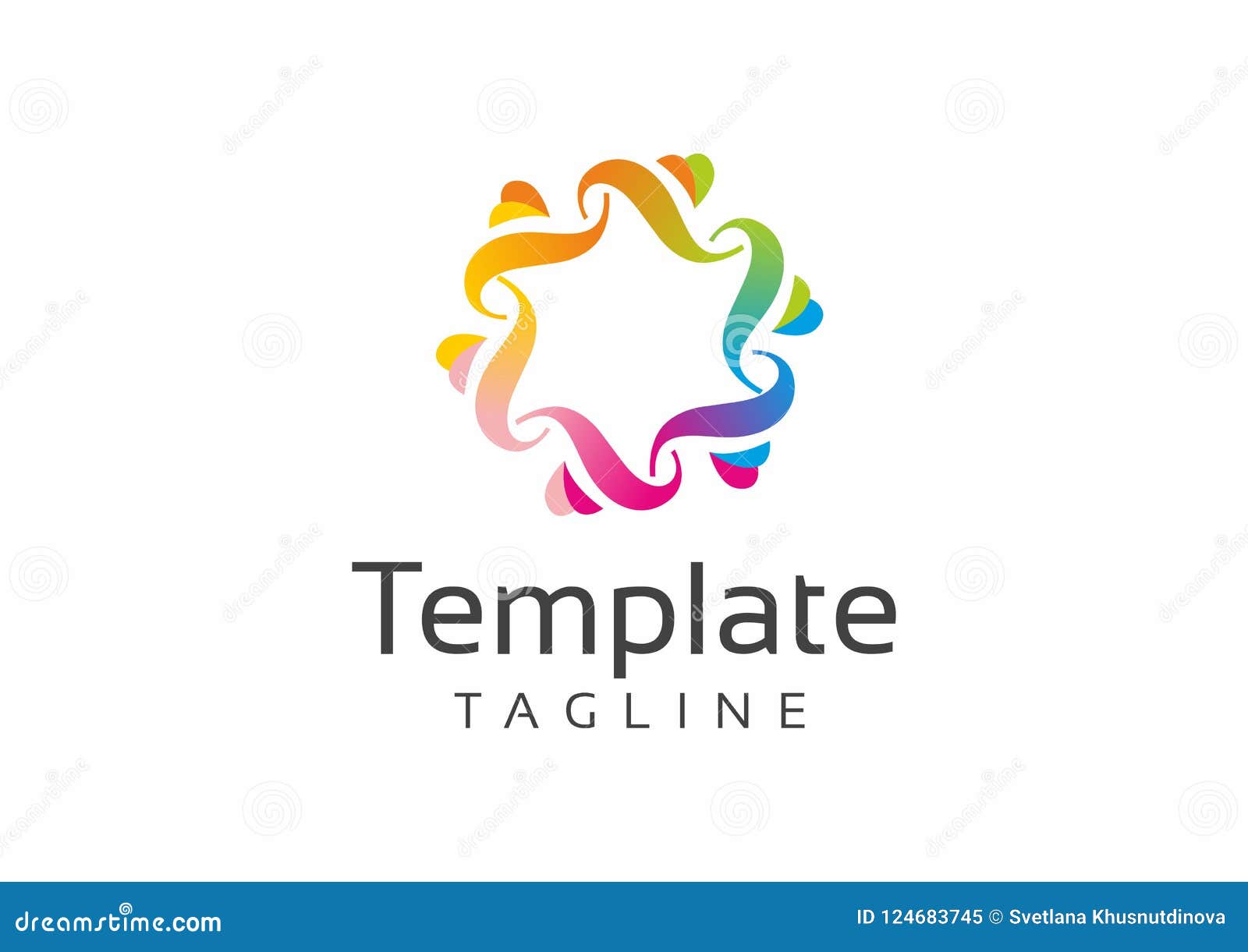 Vivid logo pattern stock vector. Illustration of sign - 124683745