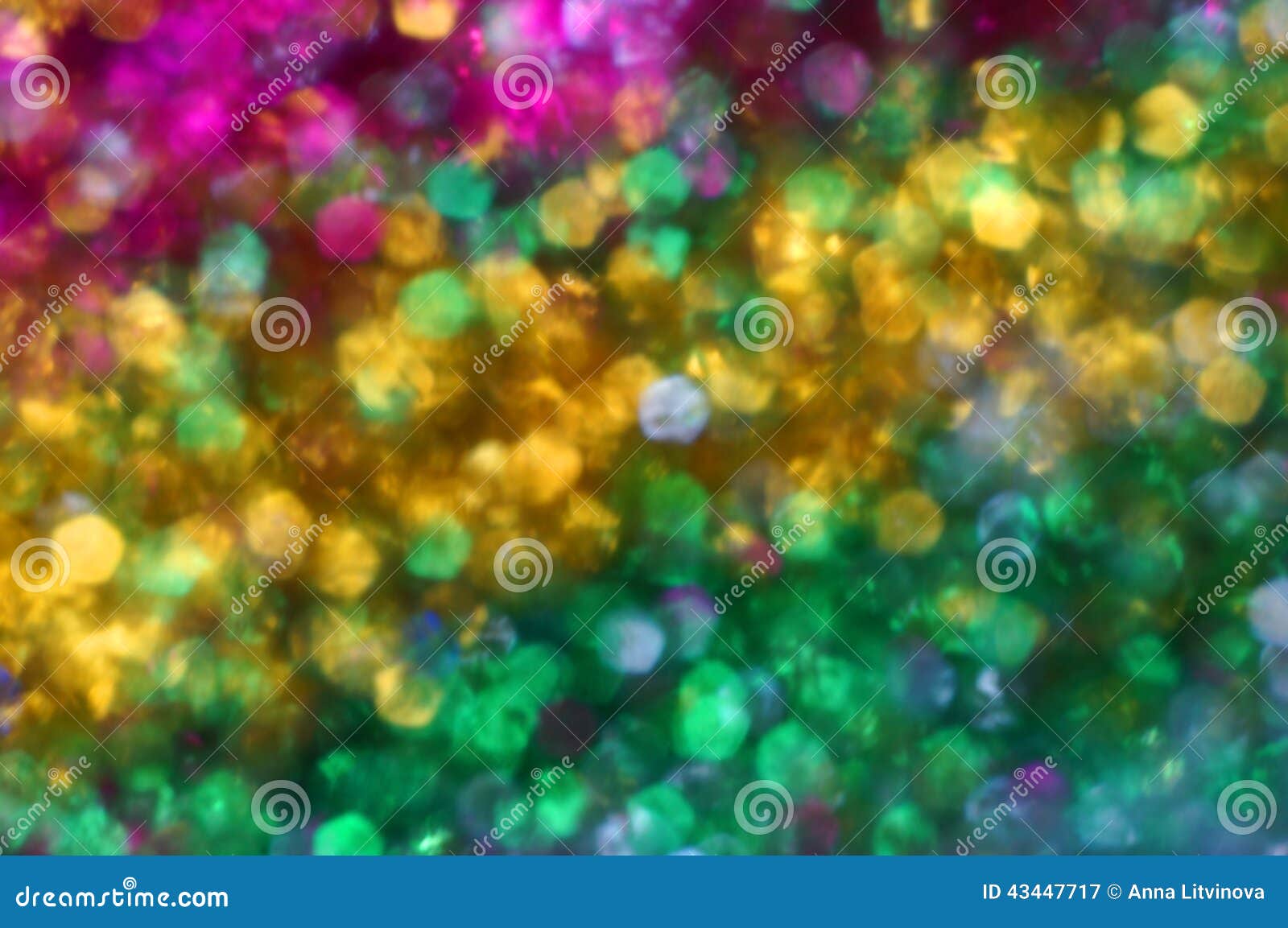 Bright Multi-colored Spots As Abstract Background Stock Image - Image ...