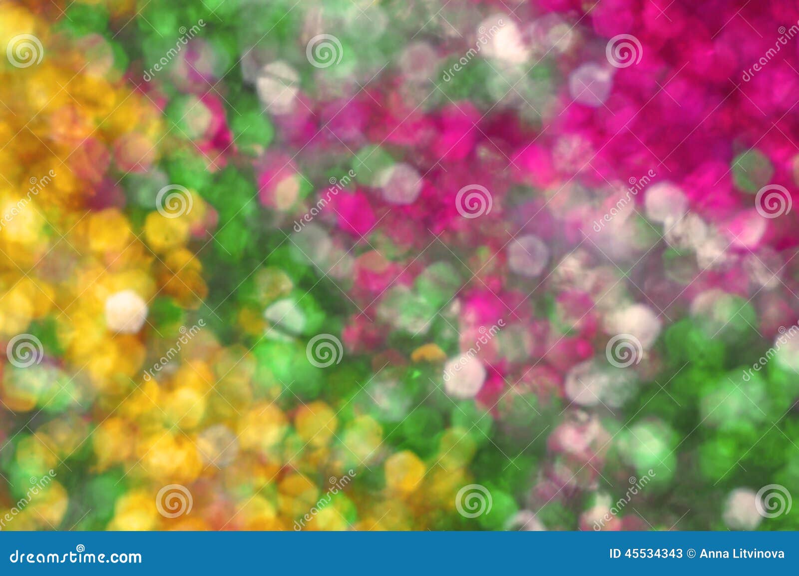 Bright Multi-colored Spots As Abstract Background Stock Image - Image ...