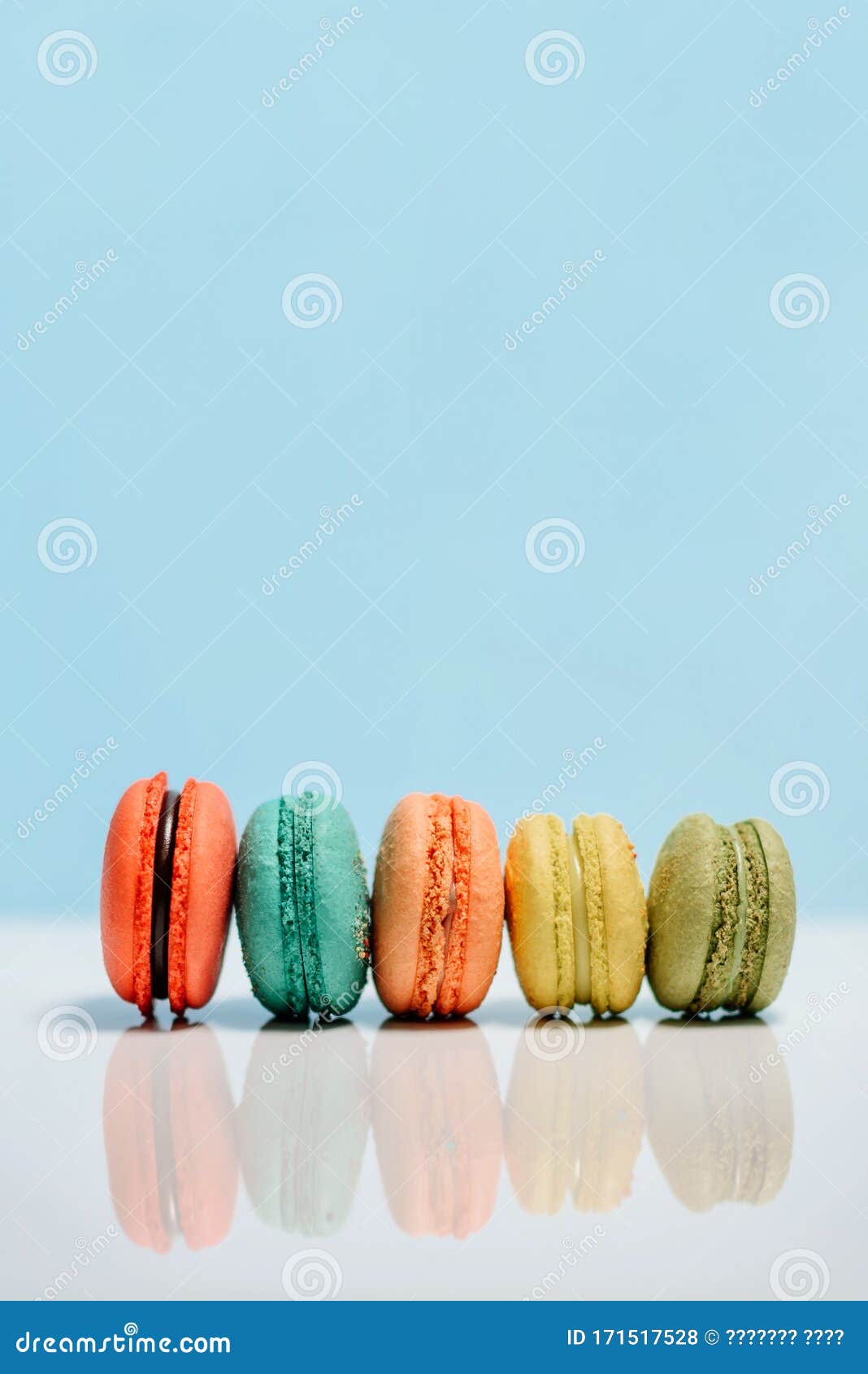 Bright Multi-colored on a White-blue Background Stock Photo - Image of ...