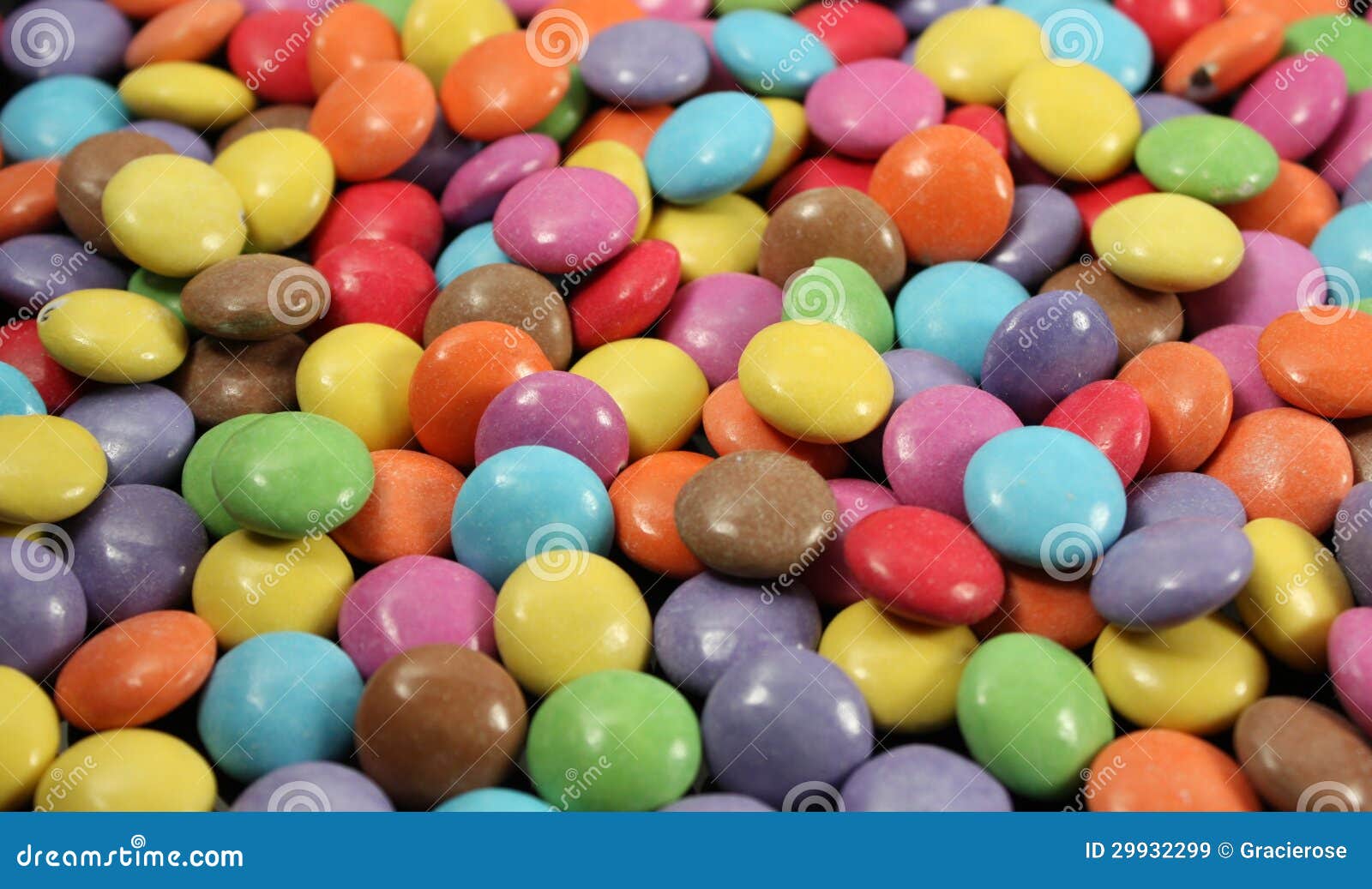 Bright colored sweets stock image. Image of junk, background - 29932299
