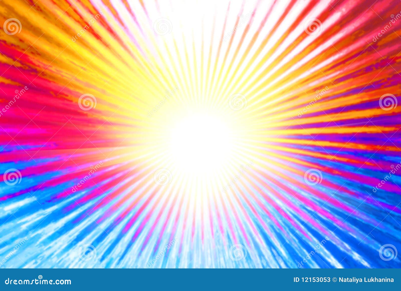 Bright Multicolor Abstract Background Stock Illustration - Illustration ...